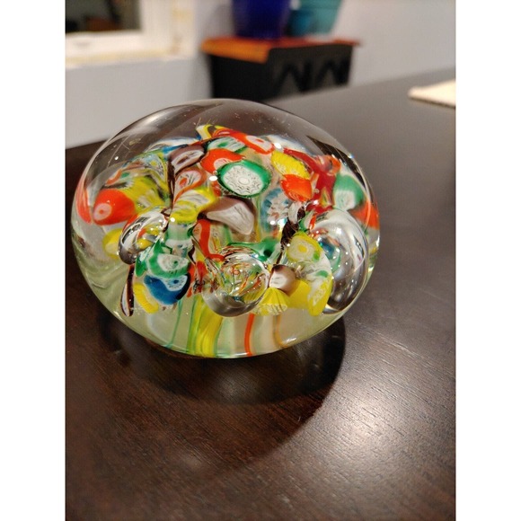 Unmarked | Accents | Beautiful Hand Blown Paperweight Looks Like ...